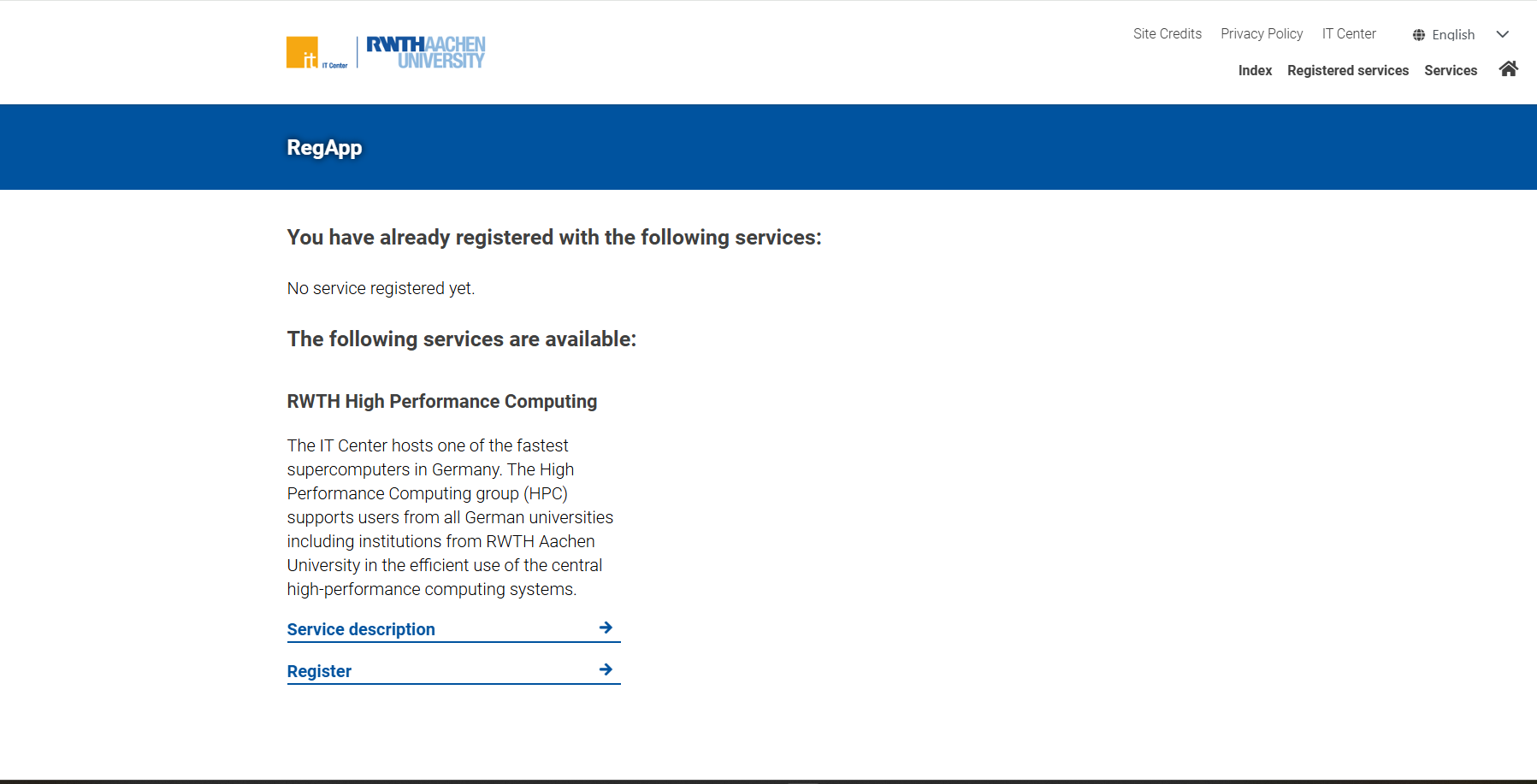 Setup the HPC Account with the RWTH RegApp (RWTH High Performance ...